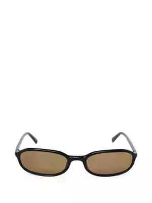 Chimi Edith Oval-frame Sunglasses - Brown
