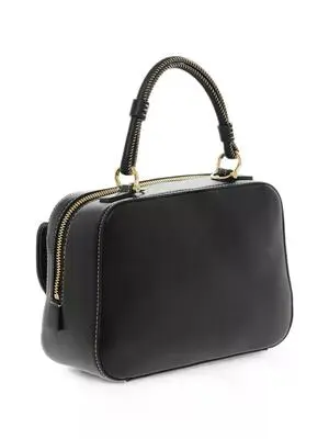 Moschino Contrast Stitch Top-handle Tote Bag - Black