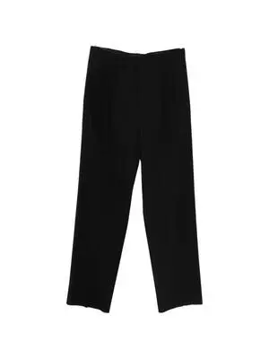 Giorgio Armani Black Wash Bottoms For Men