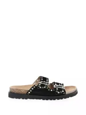 Dsquared2 Stud-embellished Buckle-fastening Sandals - Black