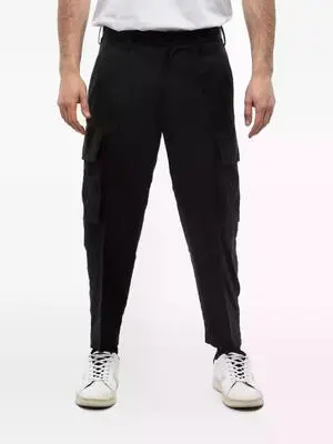Neil Barrett Tapered-leg Cargo Pants - Black