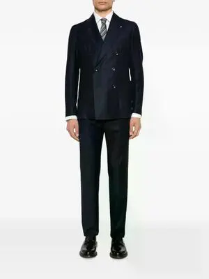 Tagliatore Pinstripe-pattern Double-breasted Suit