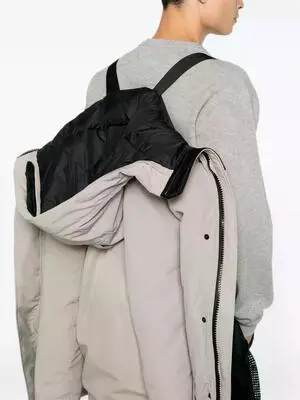 Canada Goose Hooded Logo-patch Coat