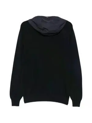 Herno Hooded Cotton Sweater