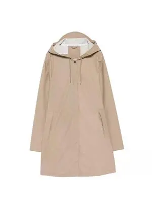 Rains Hooded Drawstring Raincoat