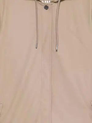 Rains Hooded Drawstring Raincoat
