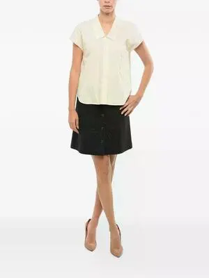 SAMSOE SAMSOE Sleeveless Italian Collar Shirt
