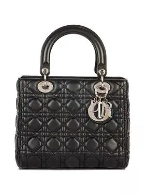 Dior Lady Tote Bag - Black