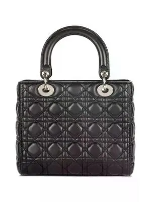 Dior Lady Tote Bag - Black