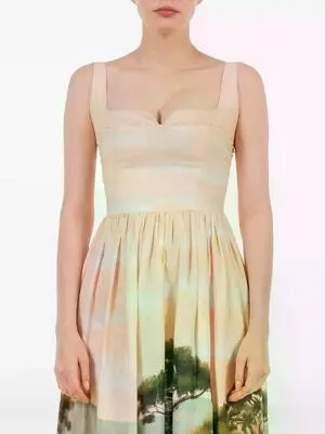 Agua Bendita Sleeveless Maxi Dress