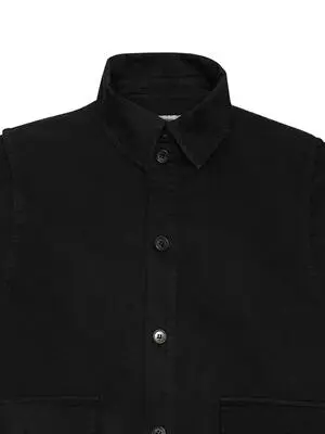Henrik Vibskov Layered-design Flap-pocket Shirt