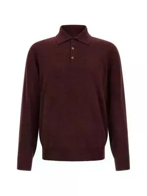 Brunello Cucinelli Cashmere Long-sleeve Polo Shirt