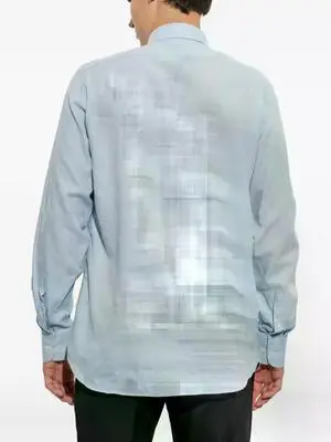 Paul & Shark Micro-checked Button-down Shirt
