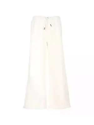 K-WAY Drawstring Wide-leg Track Pants - Neutrals