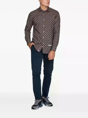 TINTORIA MATTEI 954 Geometric-print Shirt