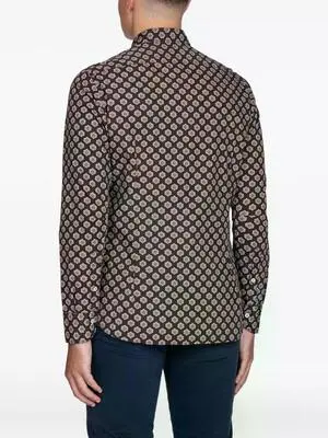 TINTORIA MATTEI 954 Geometric-print Shirt