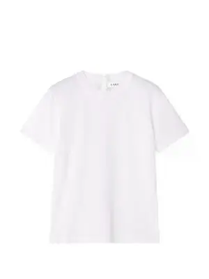 LANVIN Grosgrain Bow Detail T-shirt - White