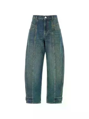 Isabel Marant Étoile Button-cuff Jeans - Blue