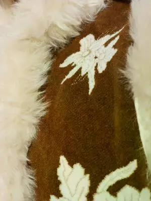 FORTE_FORTE Botanical Motif Vest