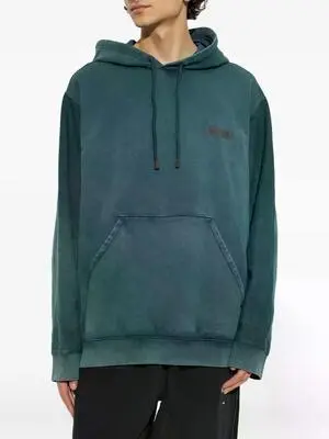 Moschino Logo-embroidered Drawstring Hoodie