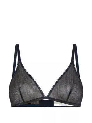 Momoni Amethist Triangle-cup Bra - Blue