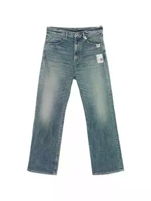 Mihara Yasuhiro Flare Tapered Jeans - Blue