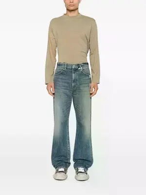Mihara Yasuhiro Flare Tapered Jeans