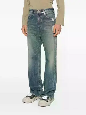 Mihara Yasuhiro Flare Tapered Jeans