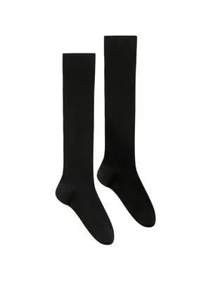 Wolford Knee-high Socks - Black