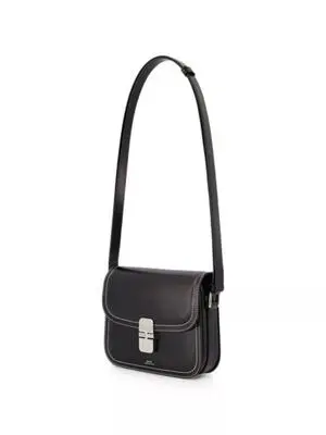 A.p.c. Grace Contrast-stitch Shoulder Bag