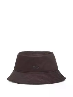 Y3 Logo-embroidered Bucket Hat