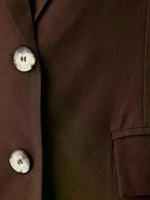 VICOLO Button-back Notched-lapels Jacket