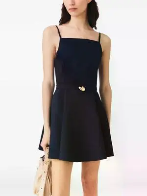 Maje Square-neck Mini Dress