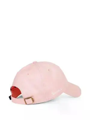SPORTY & RICH Yankees Crystal-embellished Baseball Cap - Pink