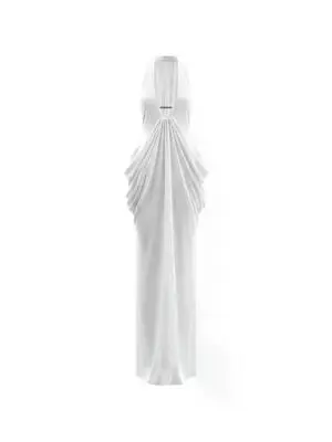 ATOIR Halterneck Draped Maxi Dress