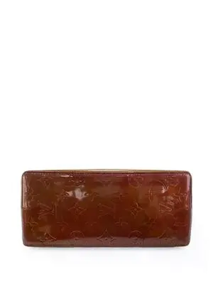 LOUIS VUITTON Monogram Vernis Reade Pm Handbag - Brown