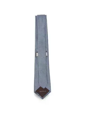 Canali Micro-pattern Silk Tie