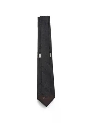 Canali Patterned Silk Tie