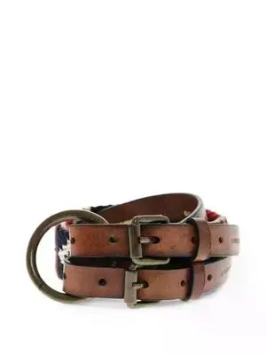 Dsquared2 Knit-detail Double-strap Belt