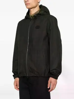 Burberry Check-pattern Hooded Jacket