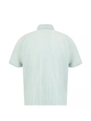 Issey Miyake Pleated Polo Shirt