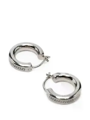 Versace Greca Hoop Earrings