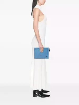 LOUIS VUITTON 2017 Epi Denim Toiletry Pouch 26 - Blue