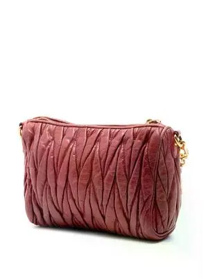 Miu Miu 2010-2026 Matelasse Leather Shoulder Bag