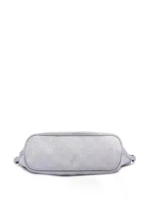 Gucci Gg Canvas Boat Shoulder Bag - Purple