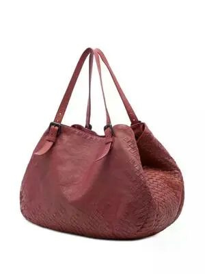 Bottega Veneta Large Cesta Tote Bag - Red
