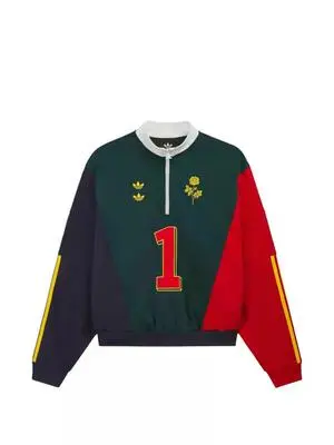 Adidas X Chavarria Watsonville Quarter-zip Sweatshirt - Green