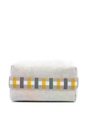 Hermès Wool Bride A Brac Au Carre Case Vanity Bag - Neutrals