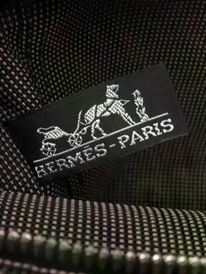 Hermès Canvas Herline Pm Tote Bag - Grey