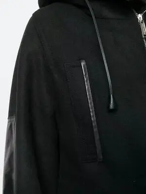Dsquared2 Shearling Lined Hooded Coat